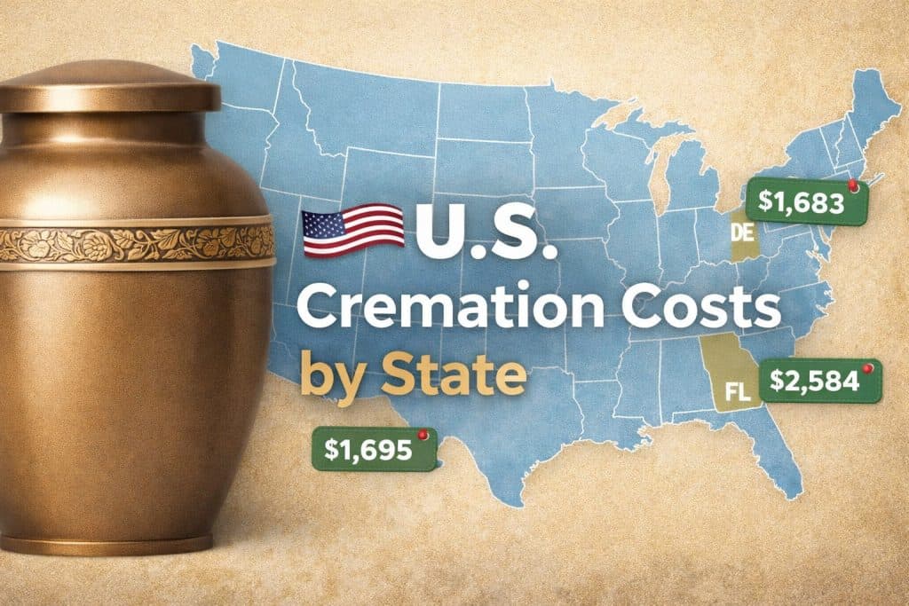 Average cost of cremation 2026 | State Pricing Guide - US Funerals Online